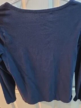 Reitmans | Tops | Reitmans Navy Long Sleeve Scoop Neck Top | Poshmark